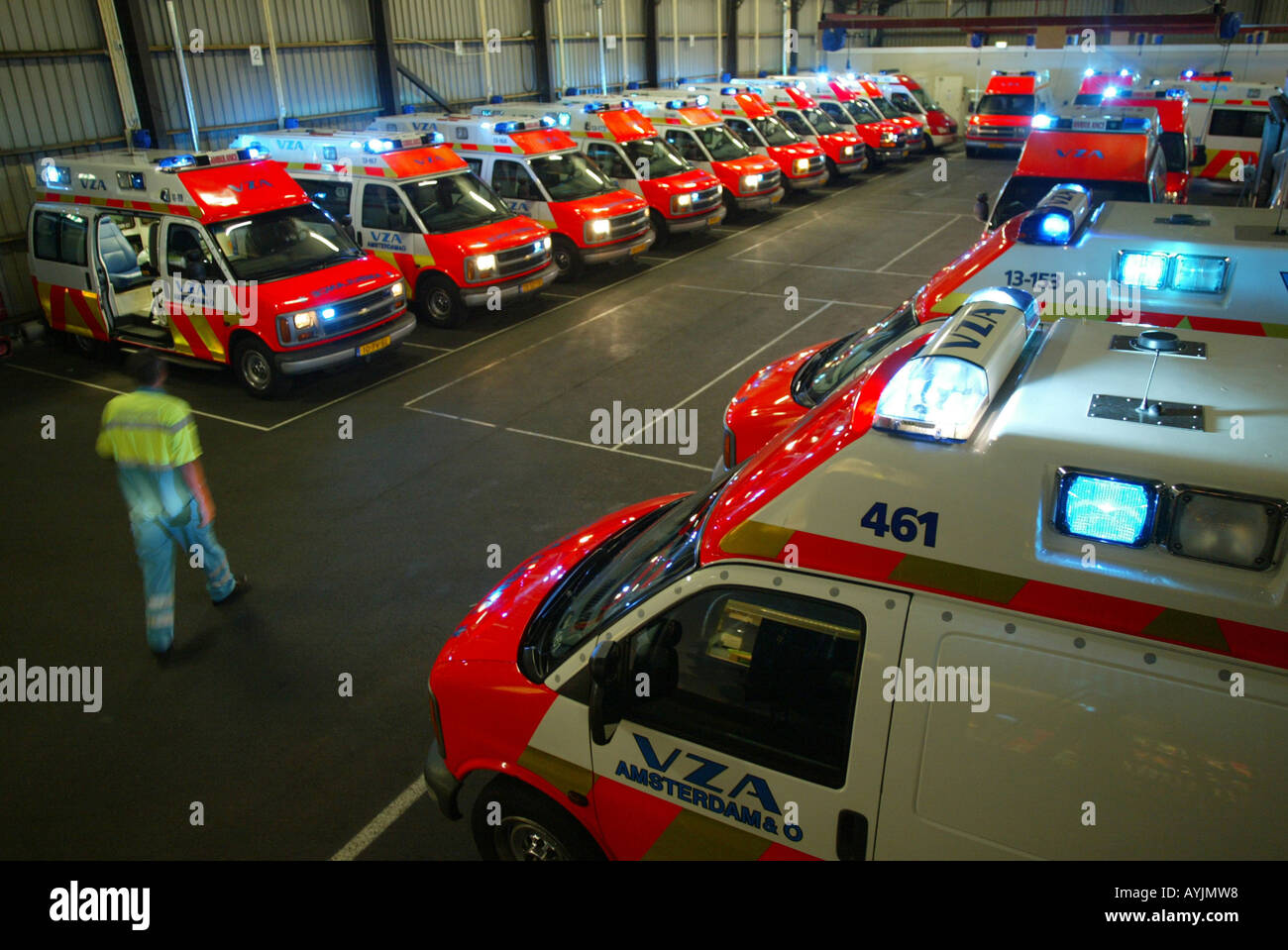 Vehicles of the Ambulance Stock Photo - Alamy