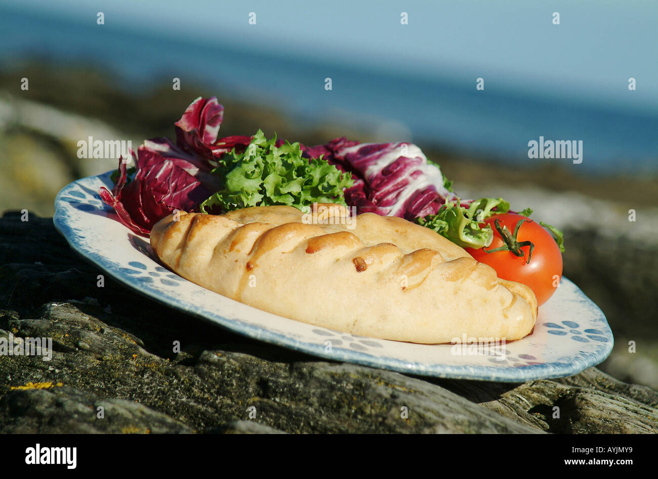 traditional cornish pasty, cornwall, england Stock Photo - Alamy