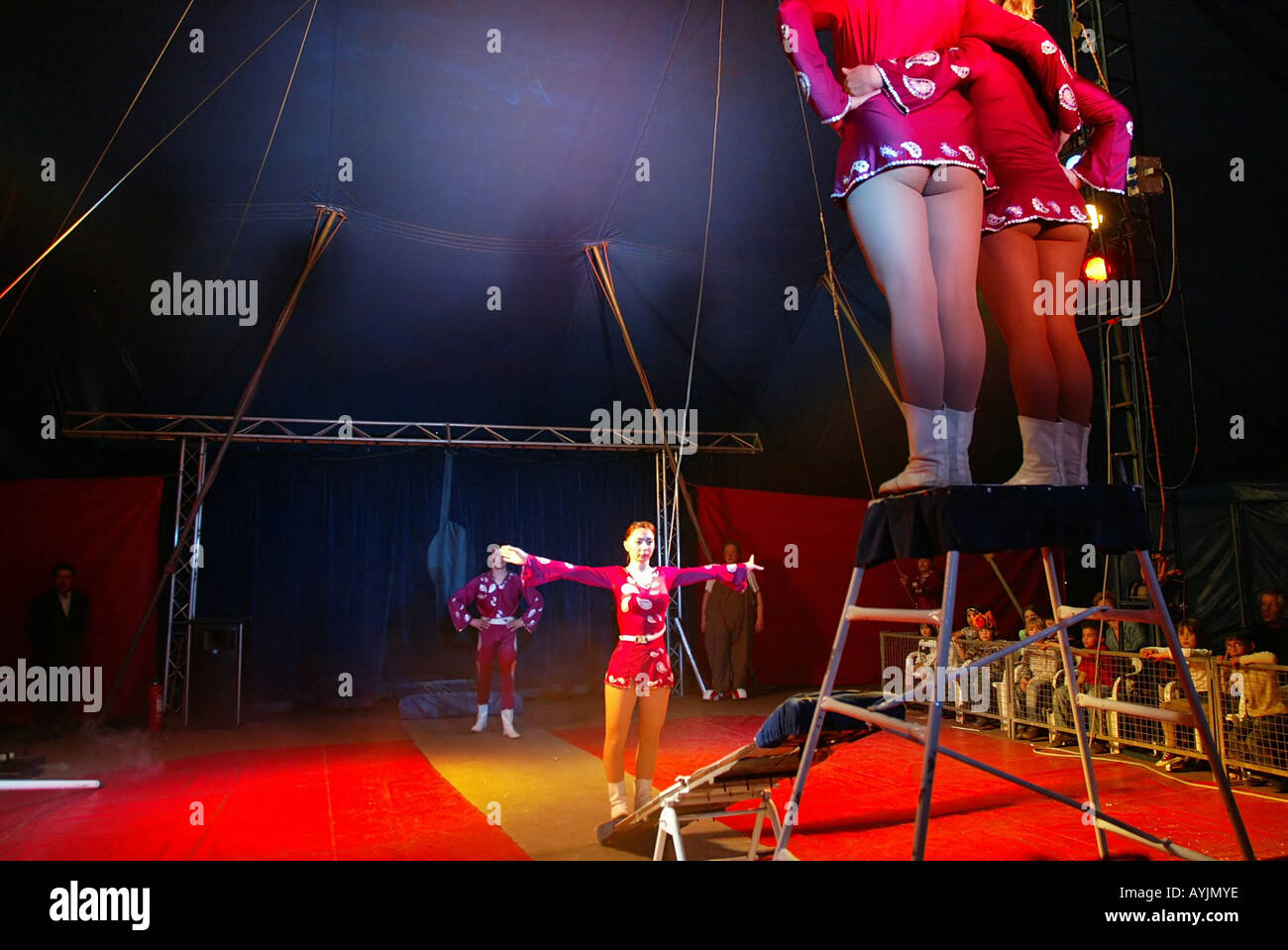 Magic circus in Amsterdam Stock Photo - Alamy