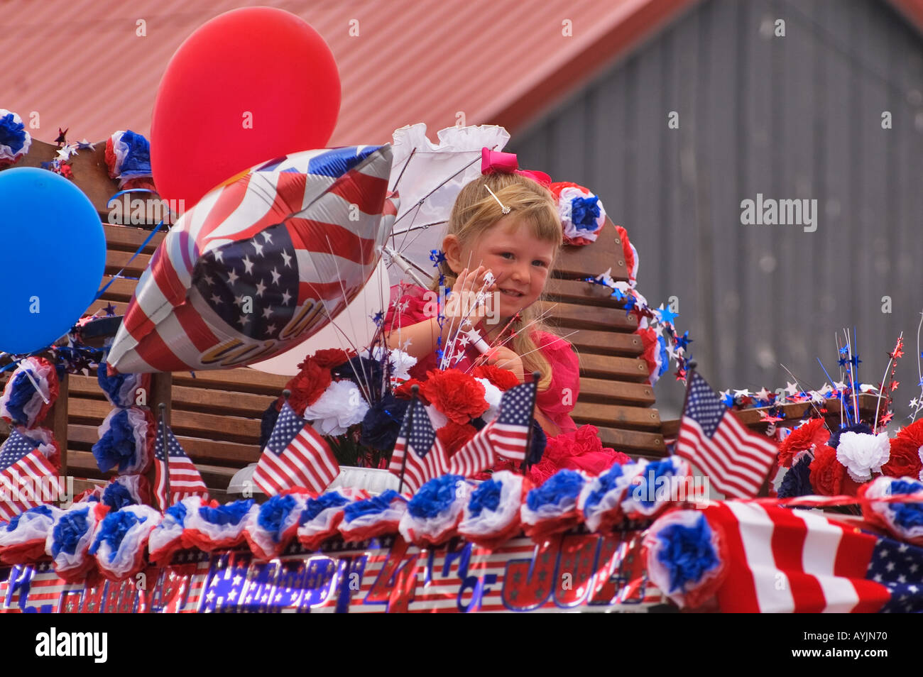 Princess Candidate In Oldest Continuous Fourth Of July Parade Pekin ...