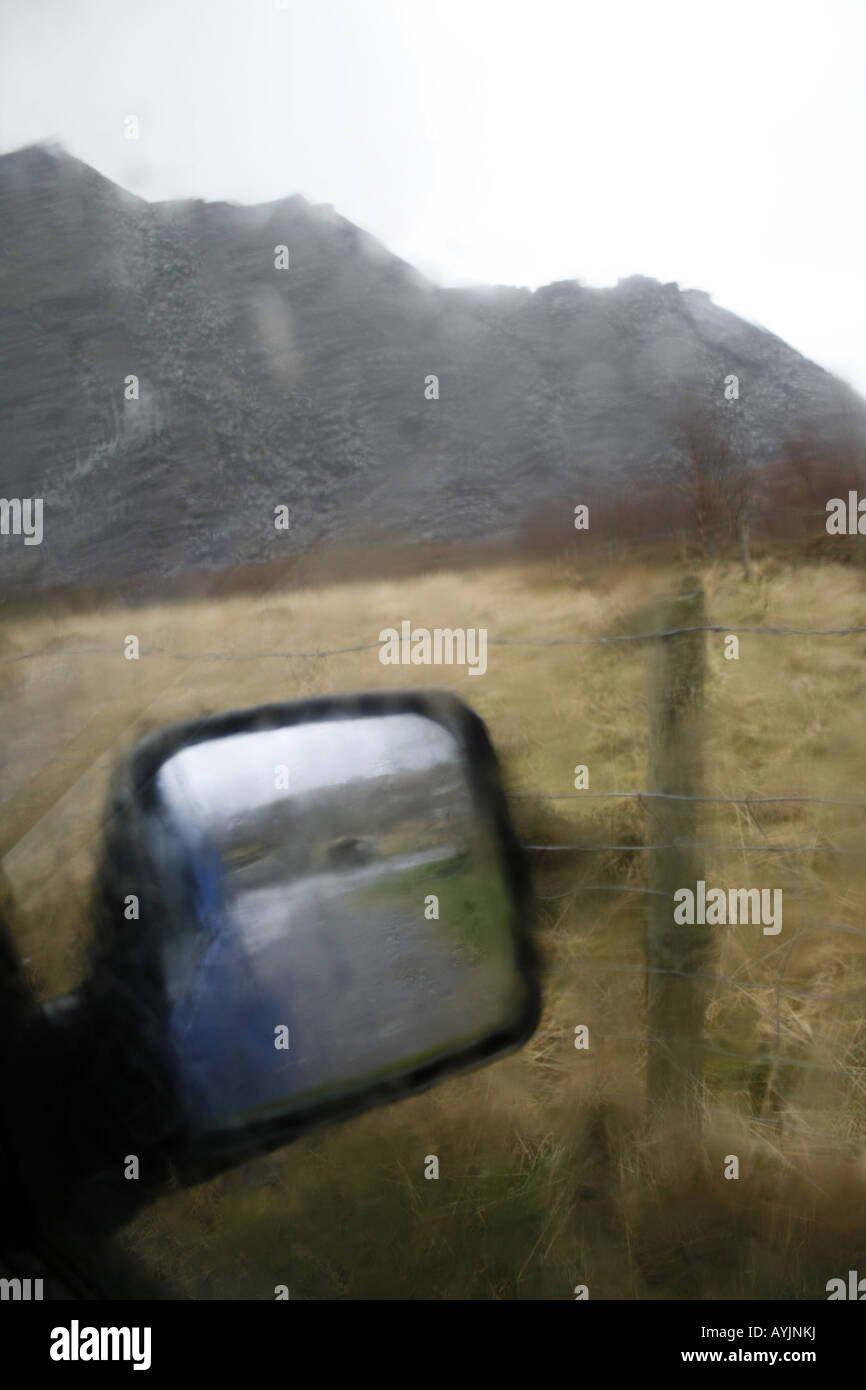 Weather wing mirror window windscreen hi-res stock photography and ...