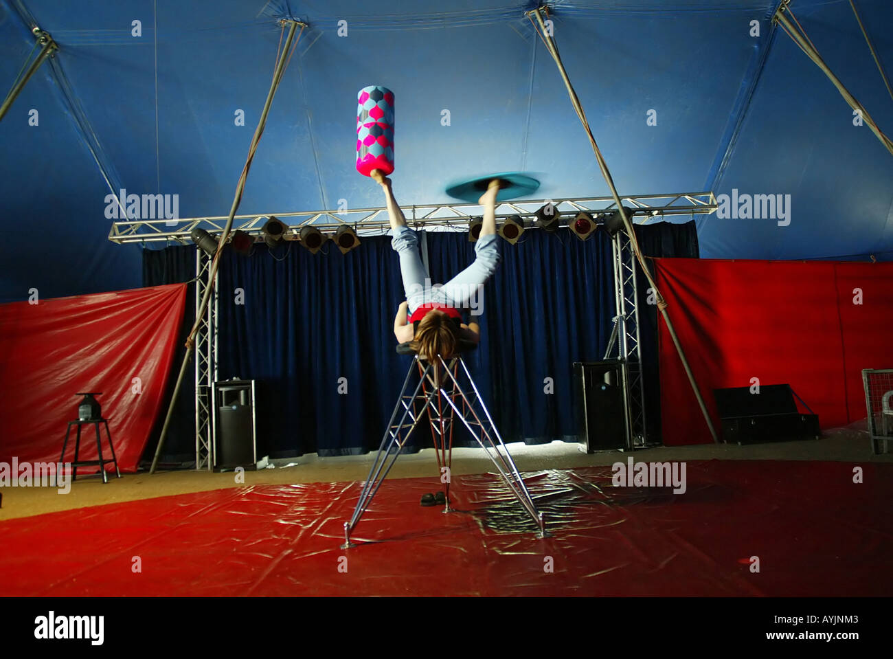 Magic circus in Amsterdam Stock Photo - Alamy