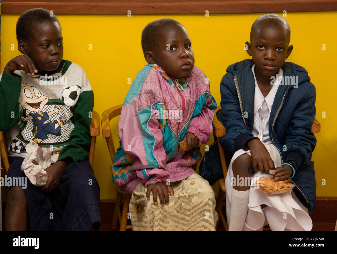 Children with HIV Aids at Jajjas home daycare centre Mildmay hospital ...