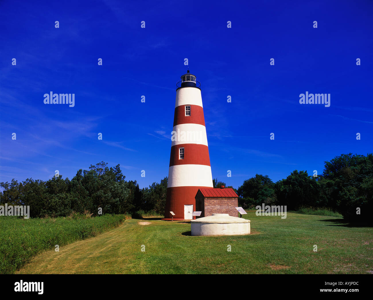 Sapelo Island Lighthouse Sapelo Island Georgia Stock Photo - Alamy