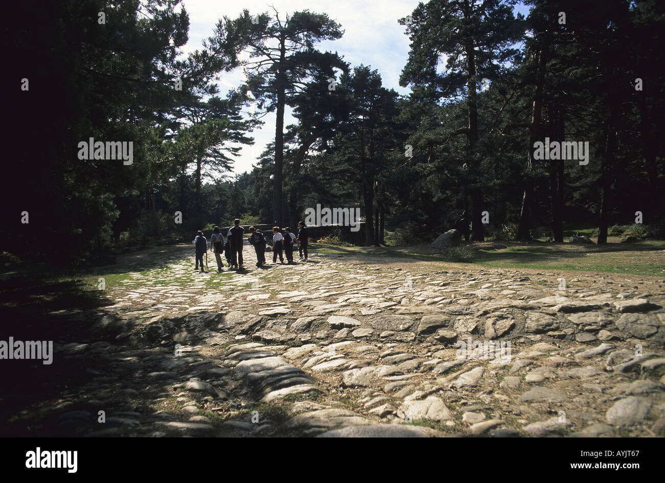 Vía romana hi-res stock photography and images - Alamy