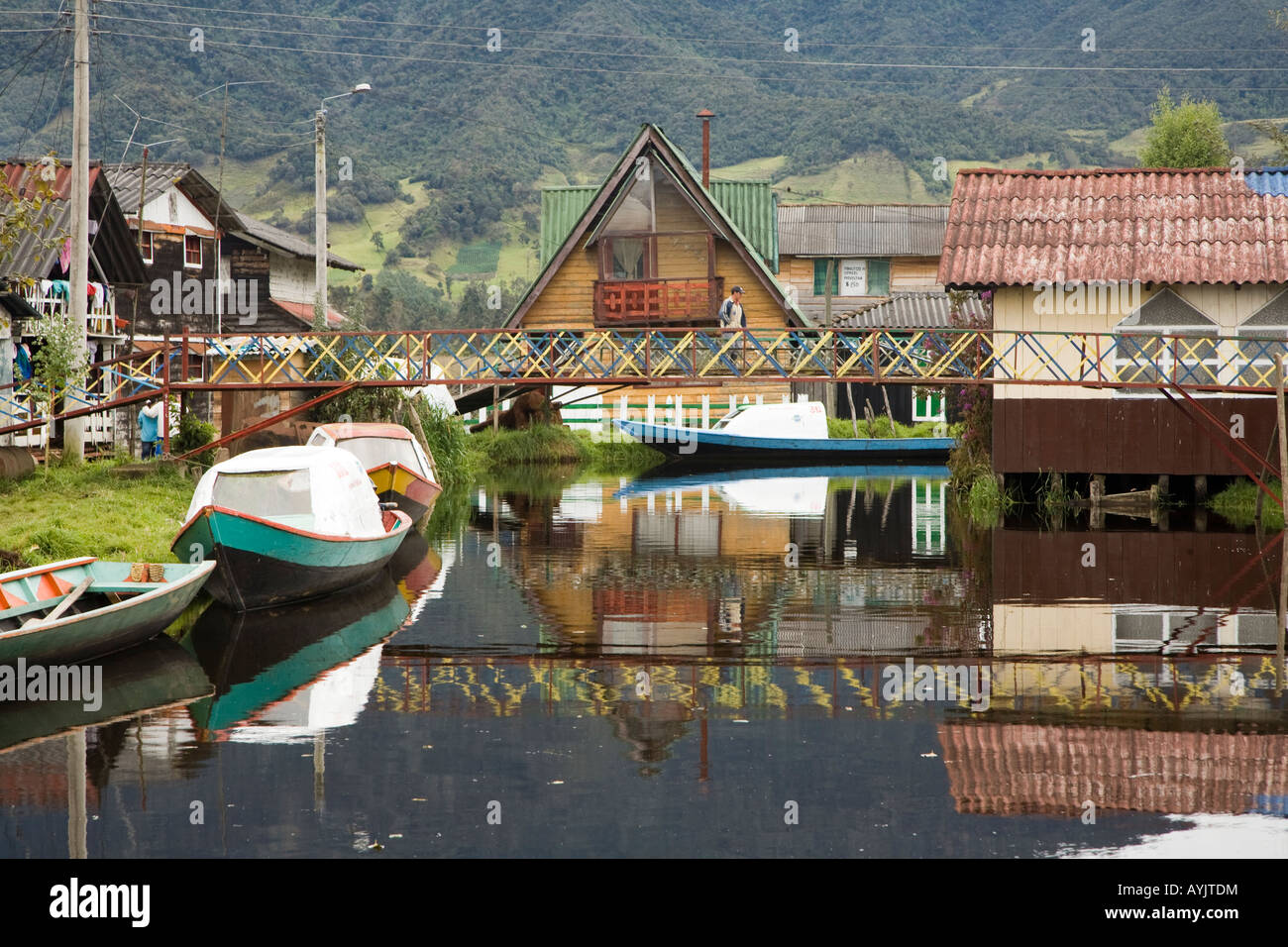 Laguna de La Cocha, Colombia Stock Photo - Alamy