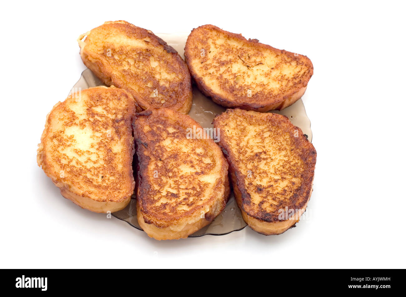object on white food toast Stock Photo - Alamy
