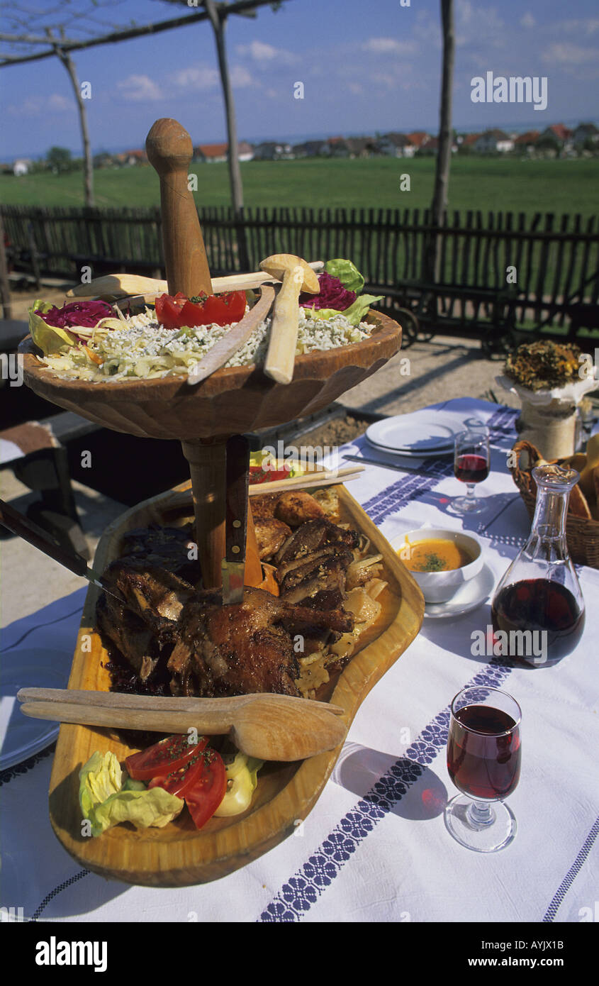 Typical Hungarian menu Stock Photo - Alamy