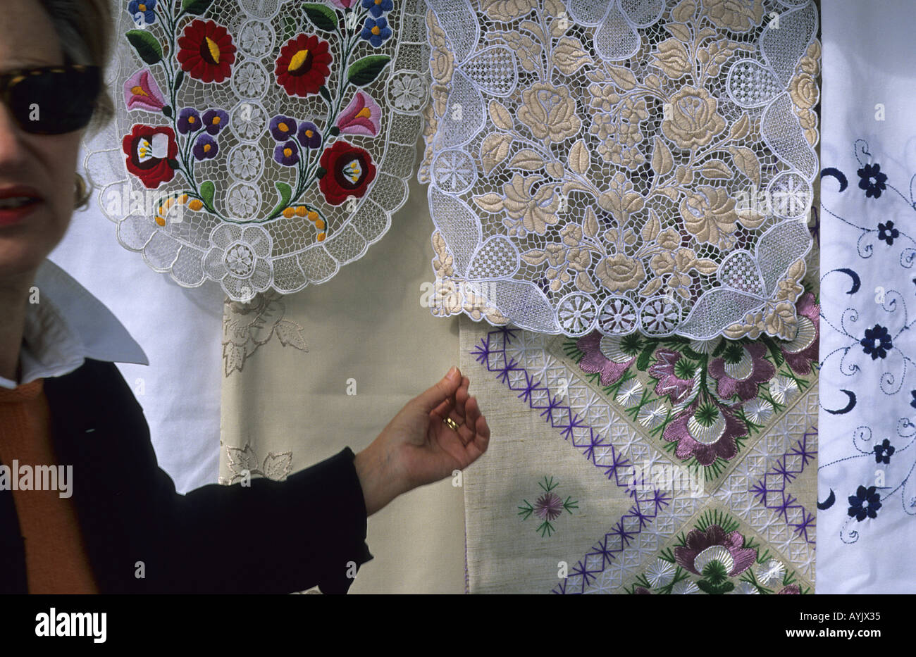 Hungarian embroidery hi-res stock photography and images - Alamy