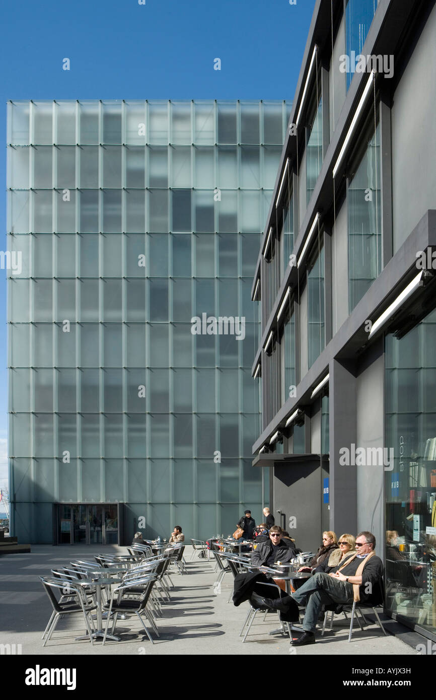 Austria Vorarlberg Bregenz museum Kunsthaus Bregenz built by the swiss ...