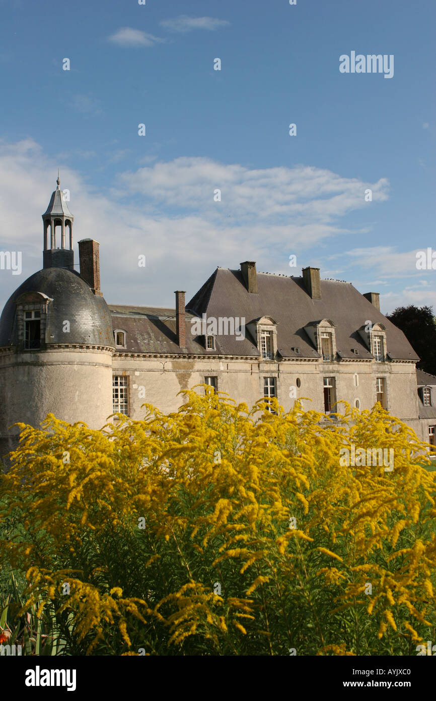 Chateau d'Etoges Champagne area in France Stock Photo - Alamy
