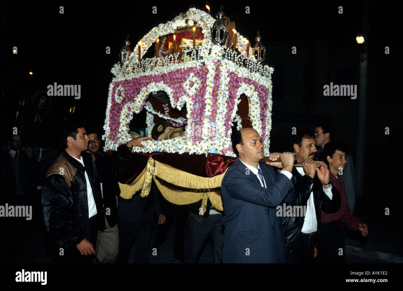 Midnight religious procession hi-res stock photography and images - Alamy