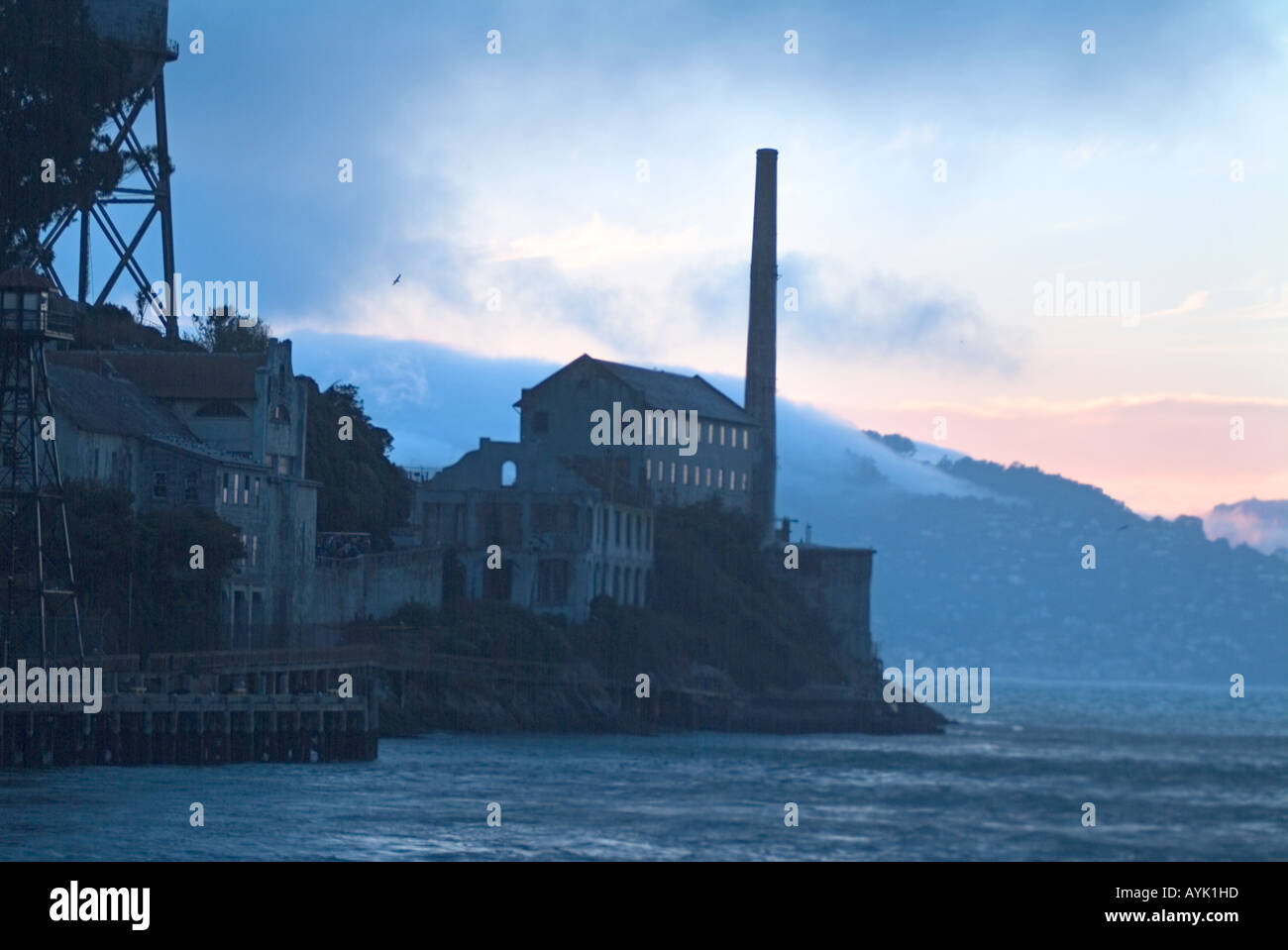 Alcatraz island night hi-res stock photography and images - Alamy
