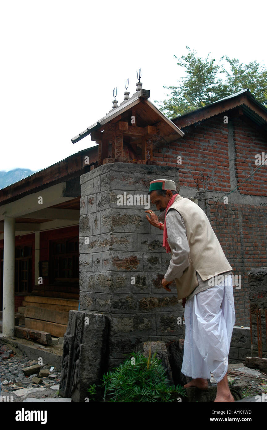 India Nagar Kullu District Himachal Pradesh Northern India A Hindu ...