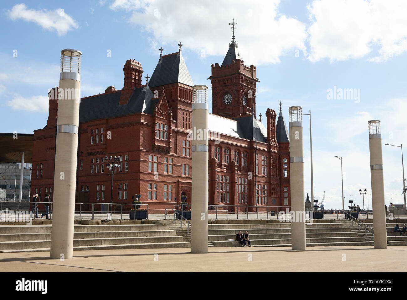 Pierhead Building, Cardiff Bay Stock Photo - Alamy
