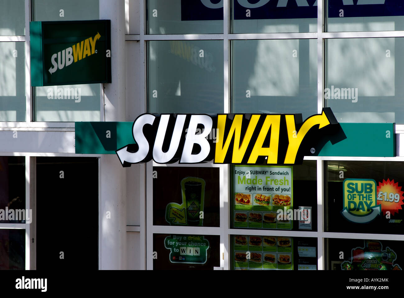 British subway outlet hi-res stock photography and images - Alamy