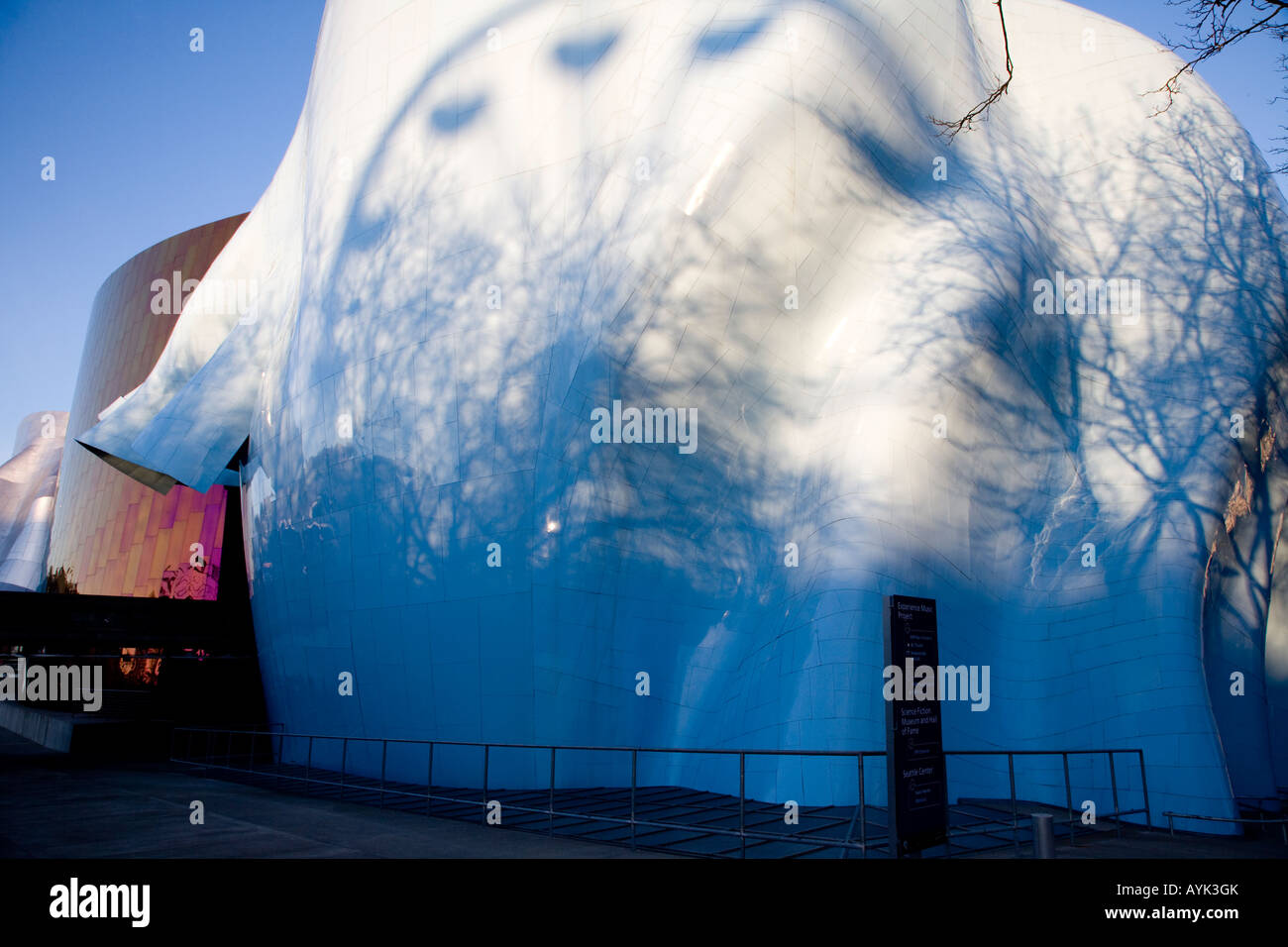 Seattle Washington State USA Experience Music Project building at ...