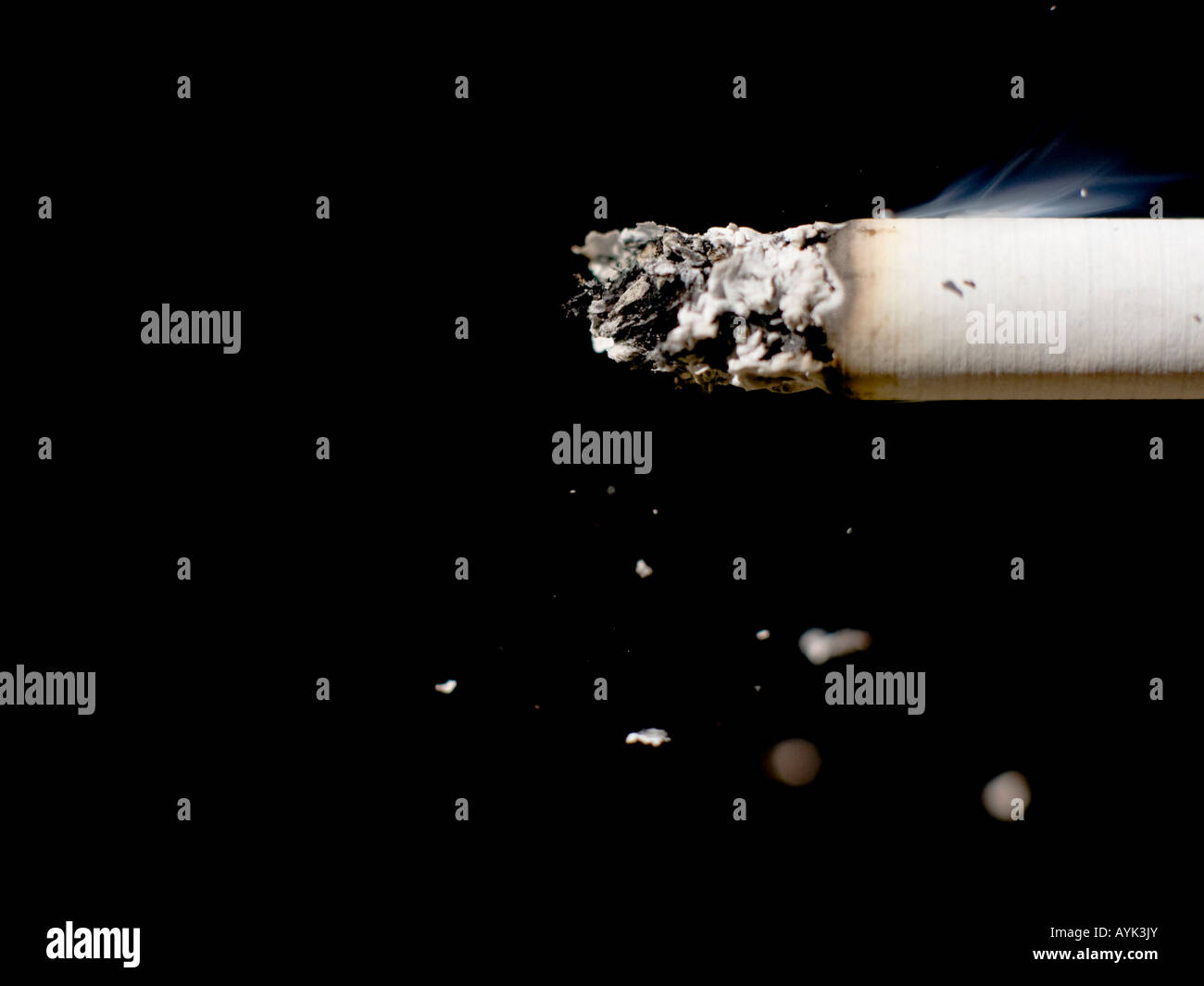 Close-up of a cigarette burning Stock Photo - Alamy