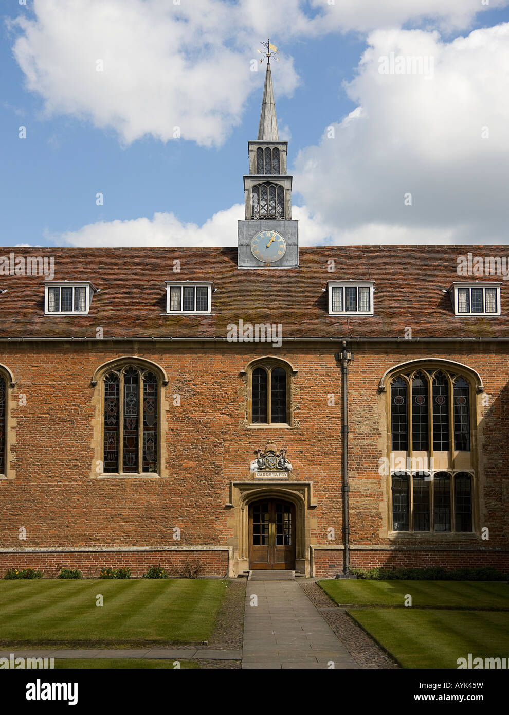Magdalene College clock. Cambridge Stock Photo - Alamy