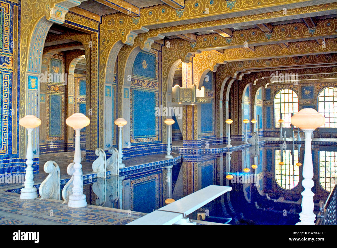 Hearst Castle Interior Pool