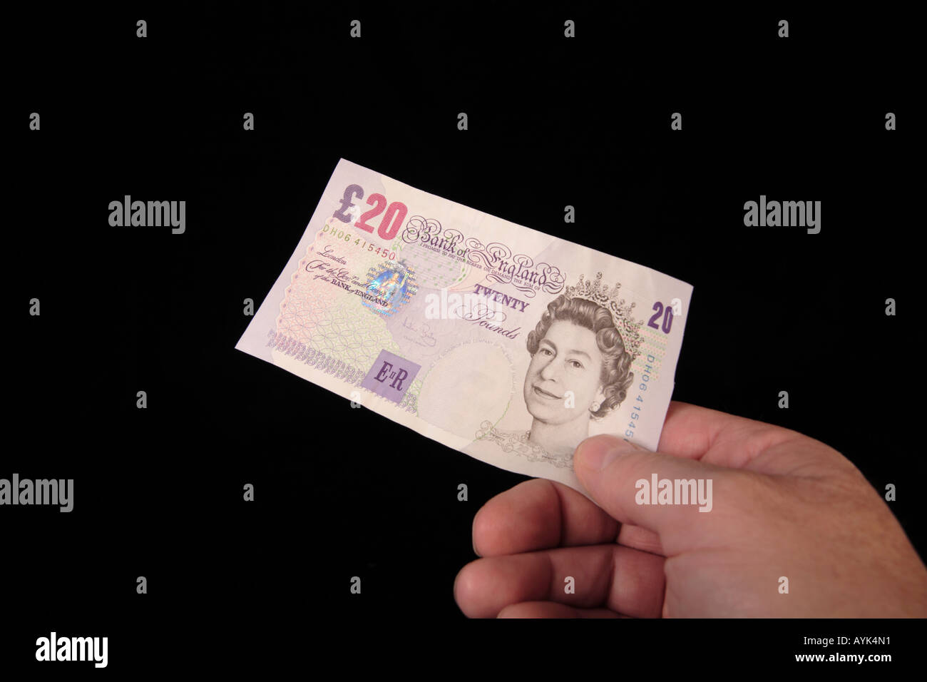 Handing over money Stock Photo - Alamy