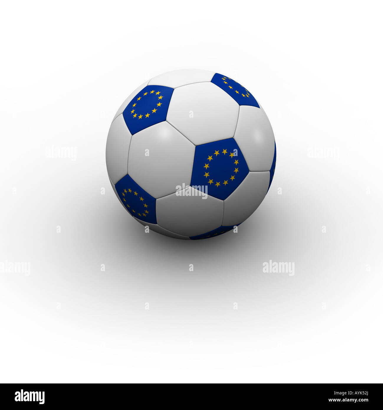European Soccer Ball Stock Photo - Alamy
