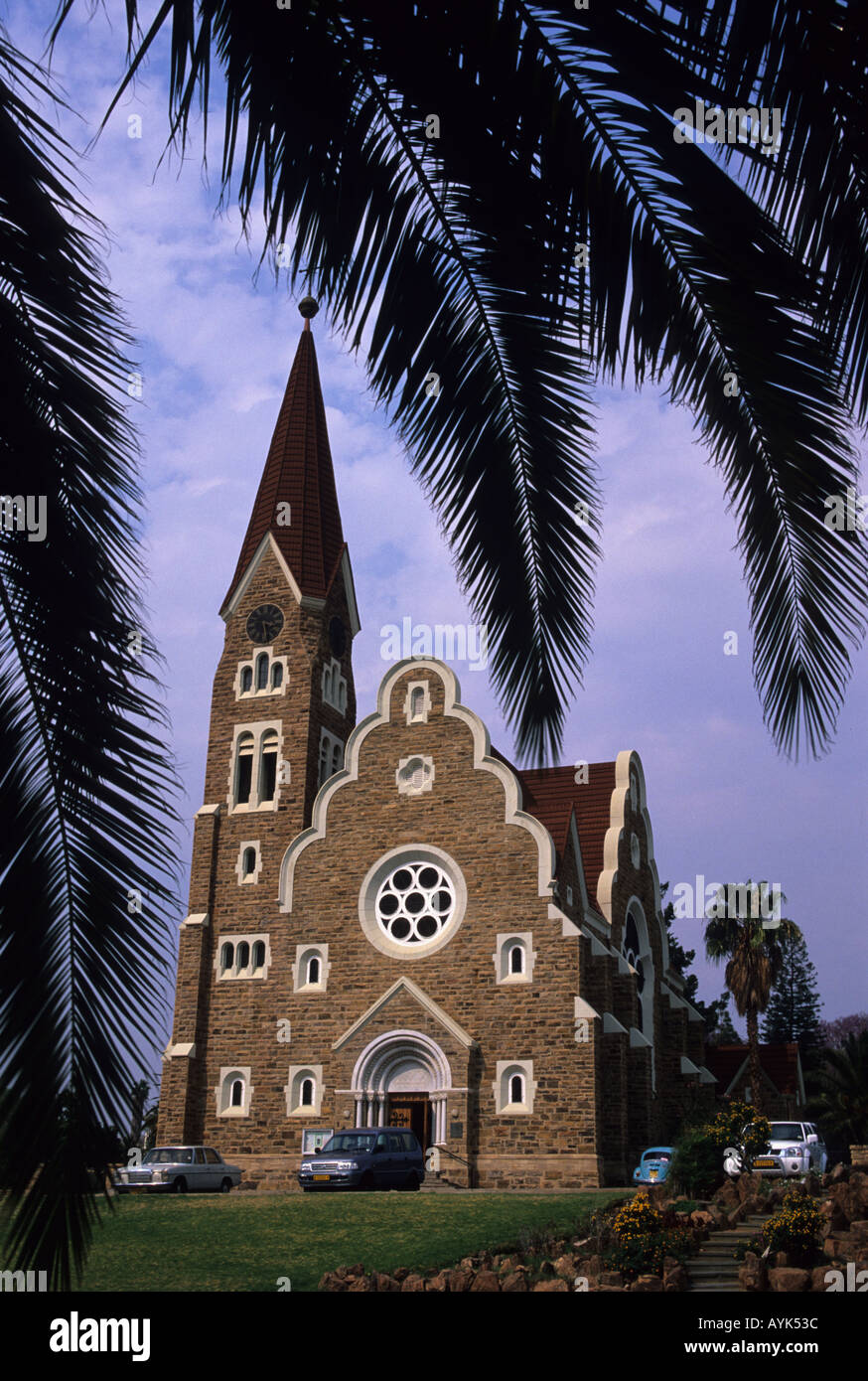 Christuskirche German colonial church Windhoek Namibia Stock Photo - Alamy