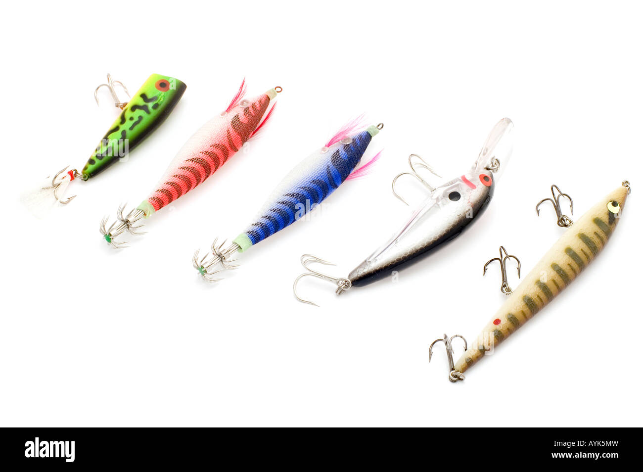 object on white ledger bait Stock Photo - Alamy