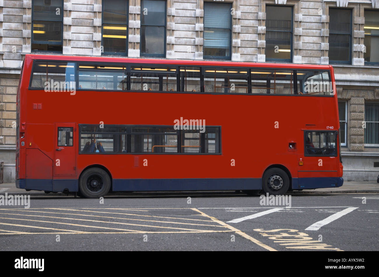 London double decker bus Stock Photo - Alamy