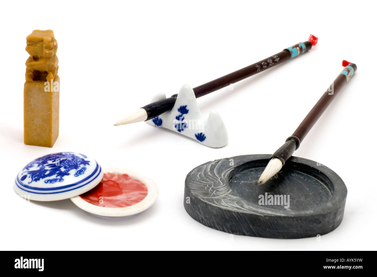 series object on white Tool for type Stock Photo - Alamy