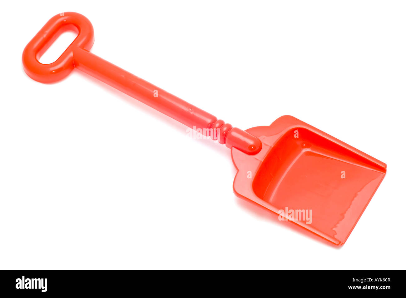 object on white tool Toy Spade Stock Photo - Alamy