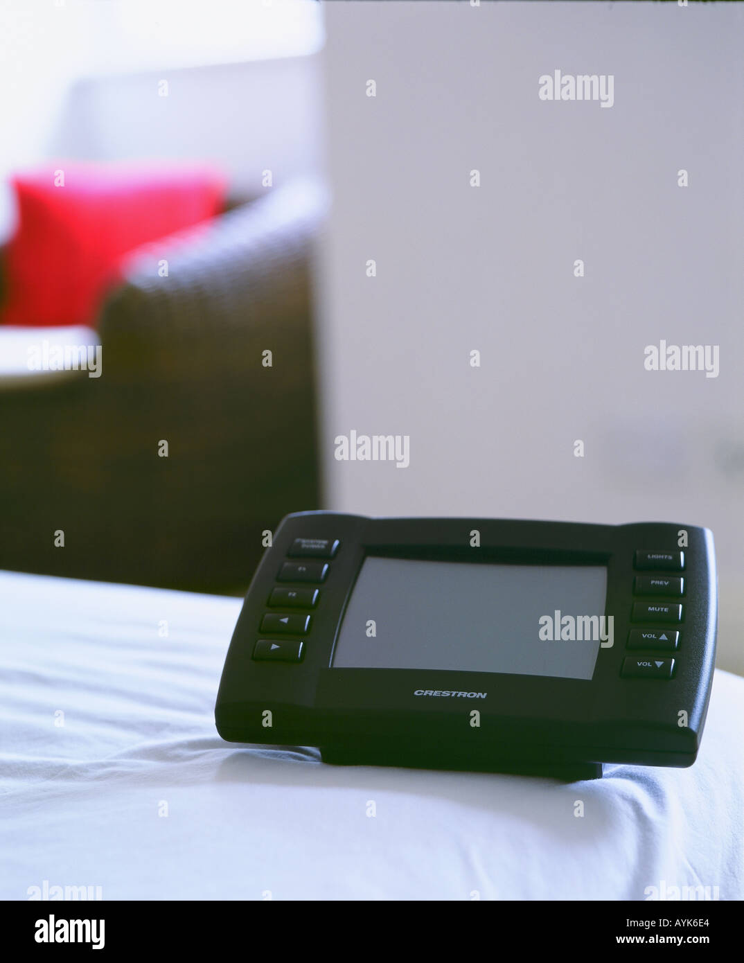 Control panel bedroom Stock Photo - Alamy