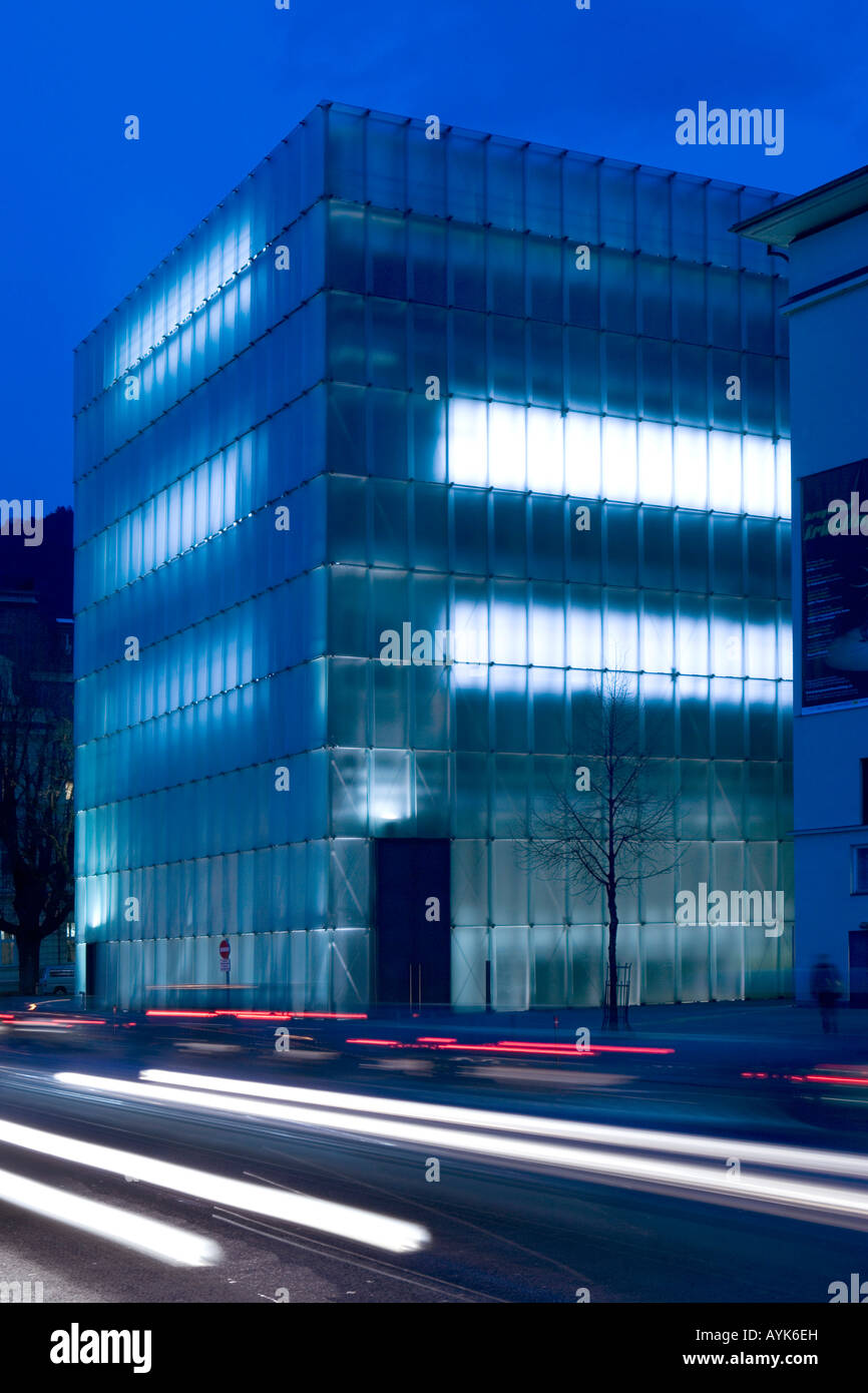 Austria Vorarlberg Bregenz museum Kunsthaus Bregenz built by the swiss ...