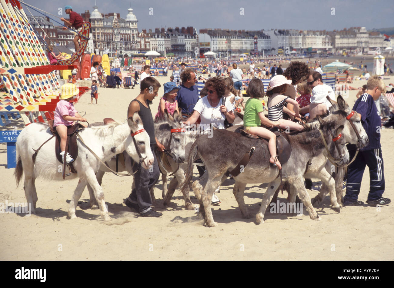 Weymouth donkey hi-res stock photography and images - Alamy