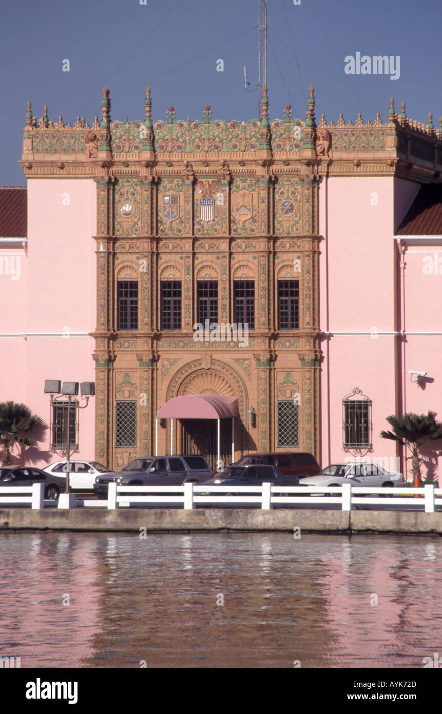 Ornate central facade entrance United States Custom House building in ...