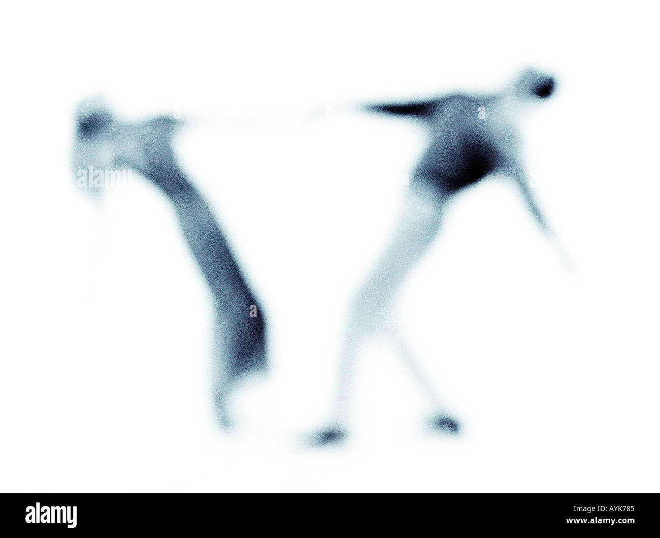 abstract dancers 2 Stock Photo - Alamy