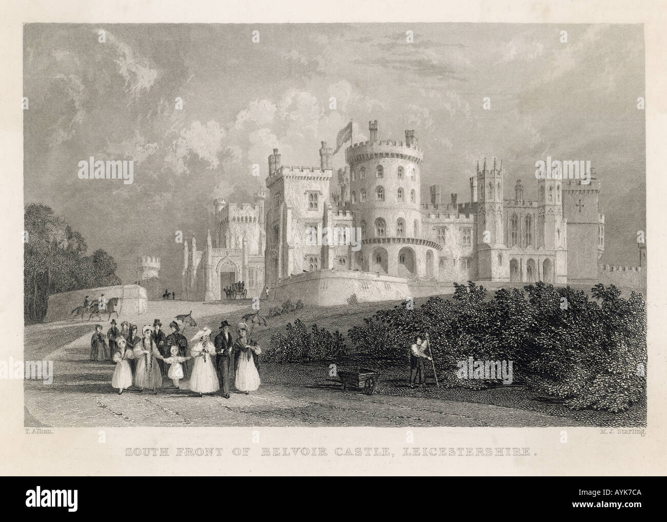 Belvoir castle leicestershire hi-res stock photography and images - Alamy