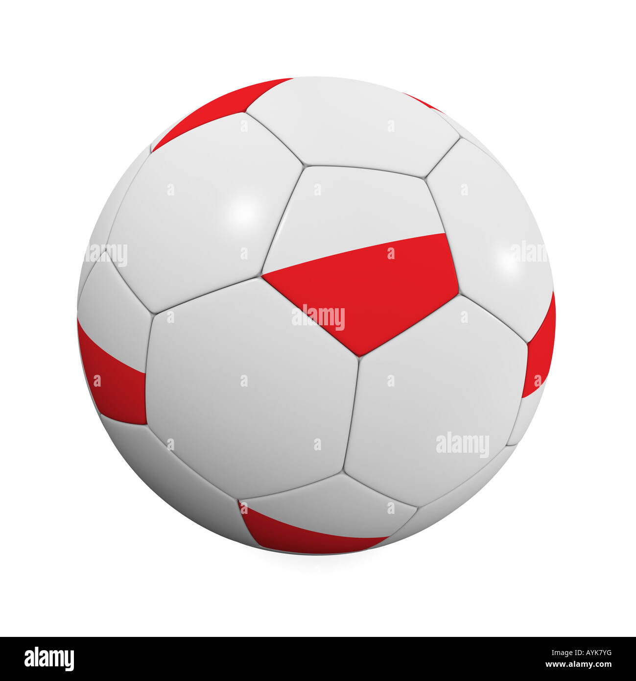 Polish Soccer Ball Stock Photo - Alamy