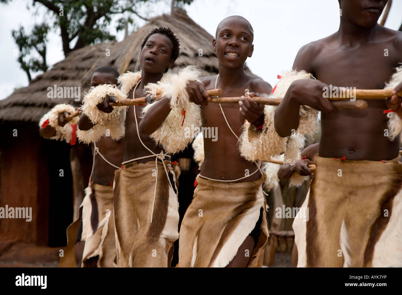 Shangana cultural village hi-res stock photography and images - Alamy