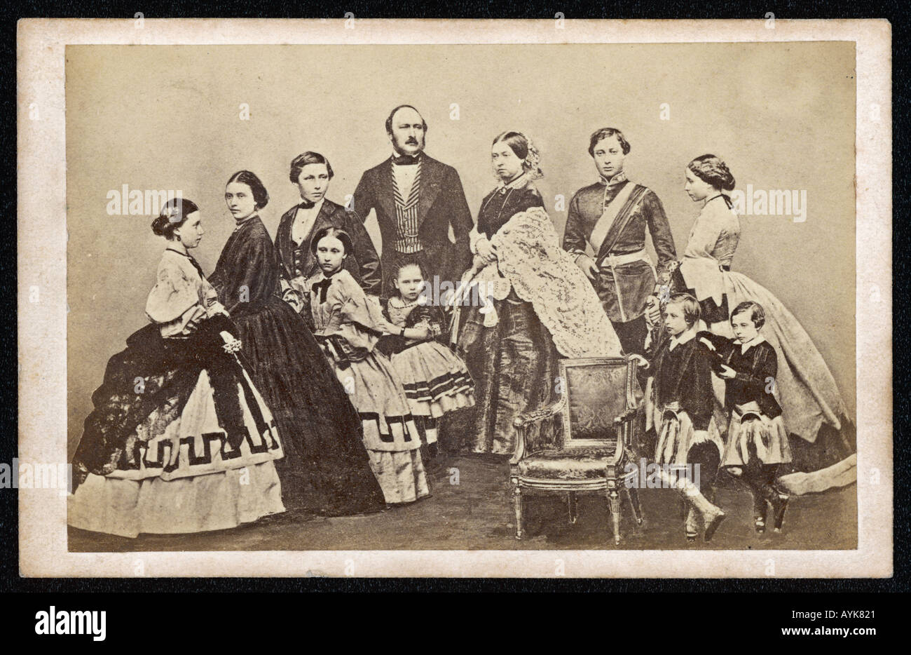 Queen victoria and her family hi-res stock photography and images - Alamy
