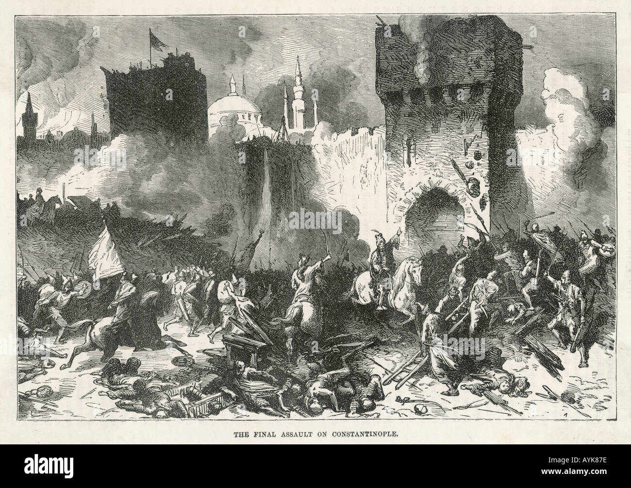 Siege Of Constantinople Stock Photo - Alamy