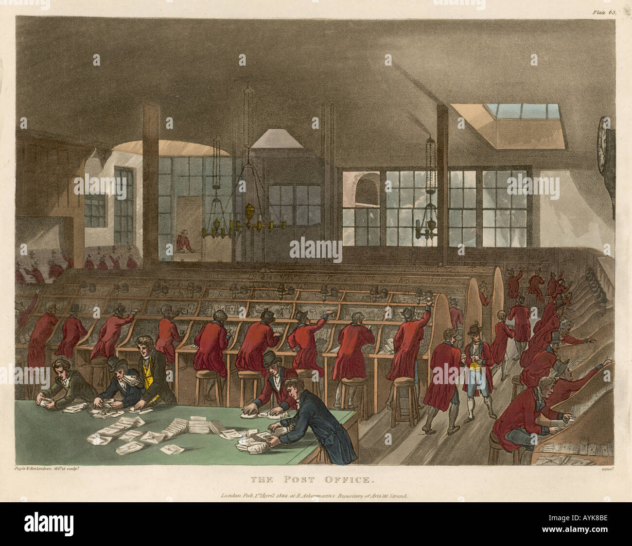 History of the post office hi-res stock photography and images - Alamy