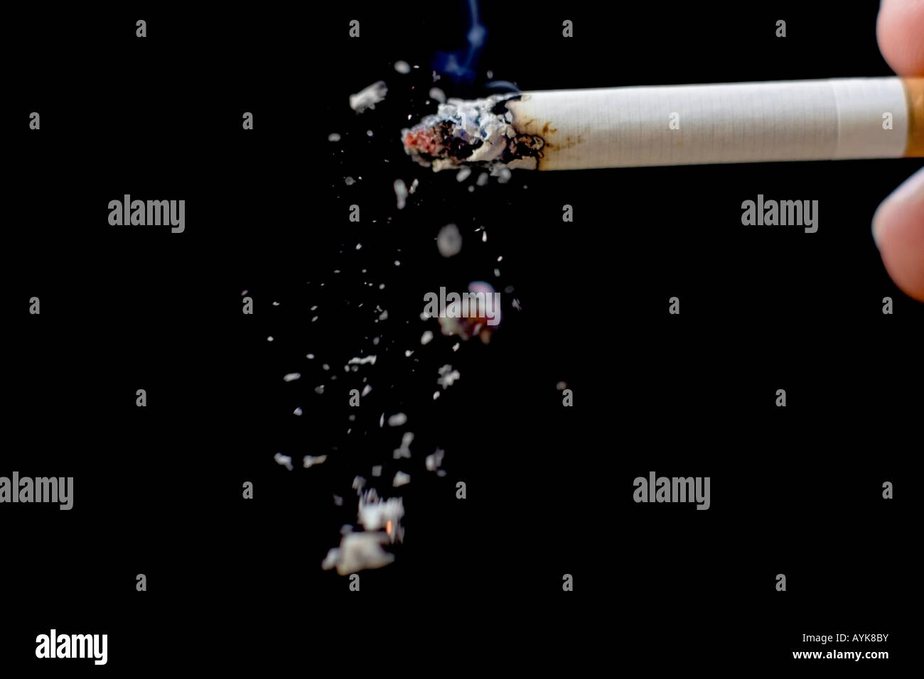 Ashing cigarette hi-res stock photography and images - Alamy
