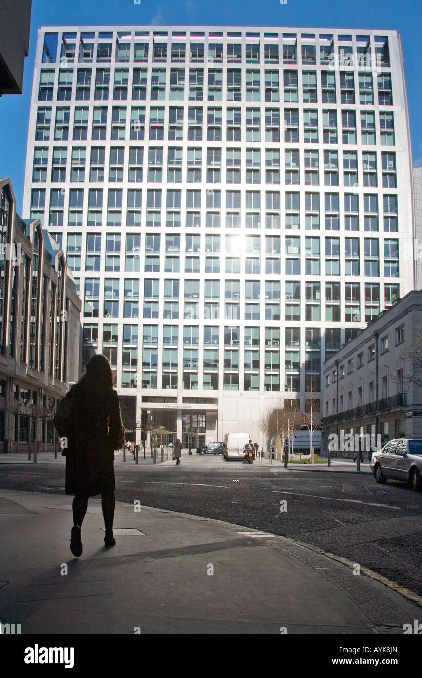 new office building, aldermanbury square in the city of london Stock ...