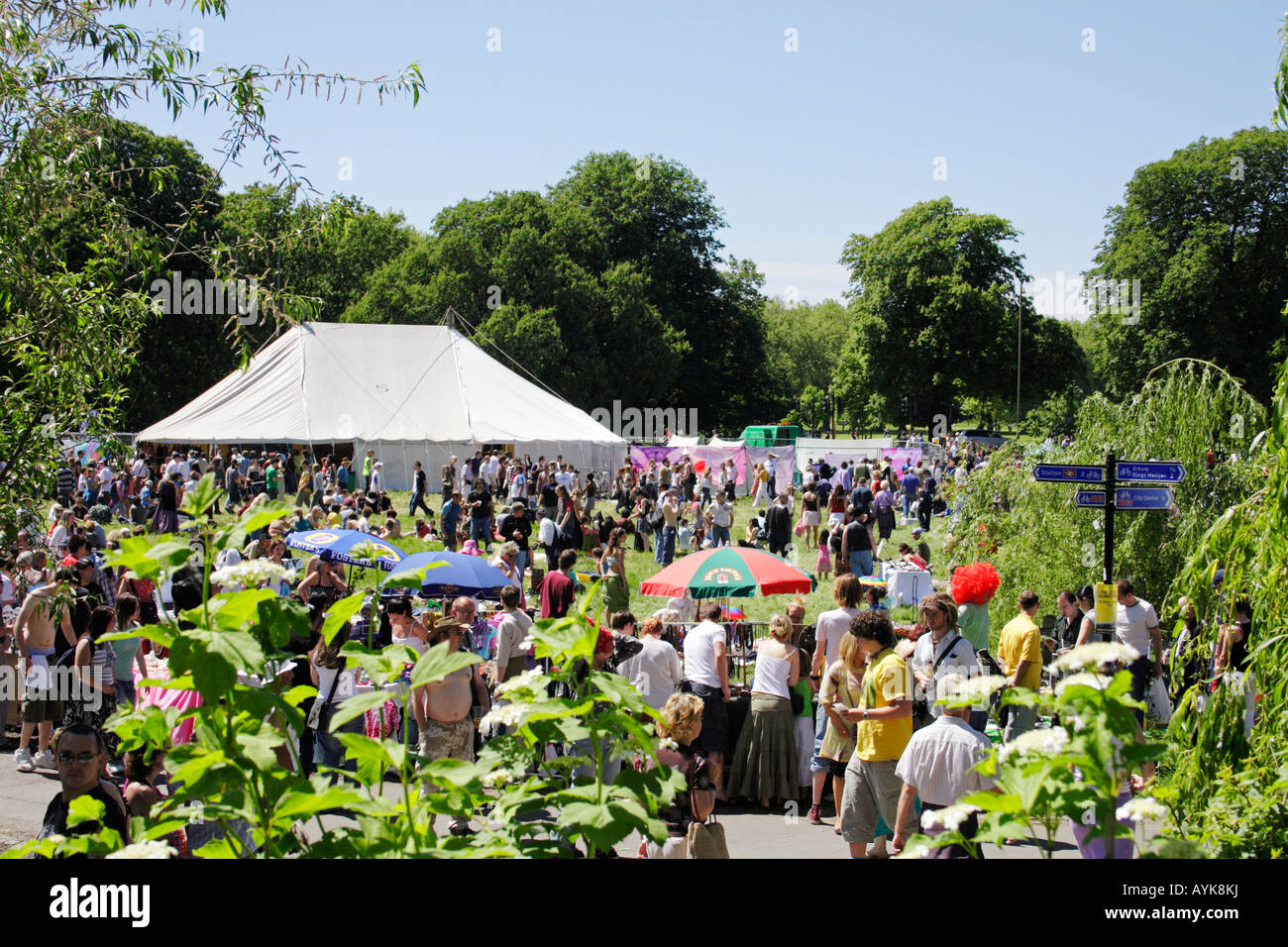 Strawberry Fair, Cambridge, England, UK Stock Photo - Alamy