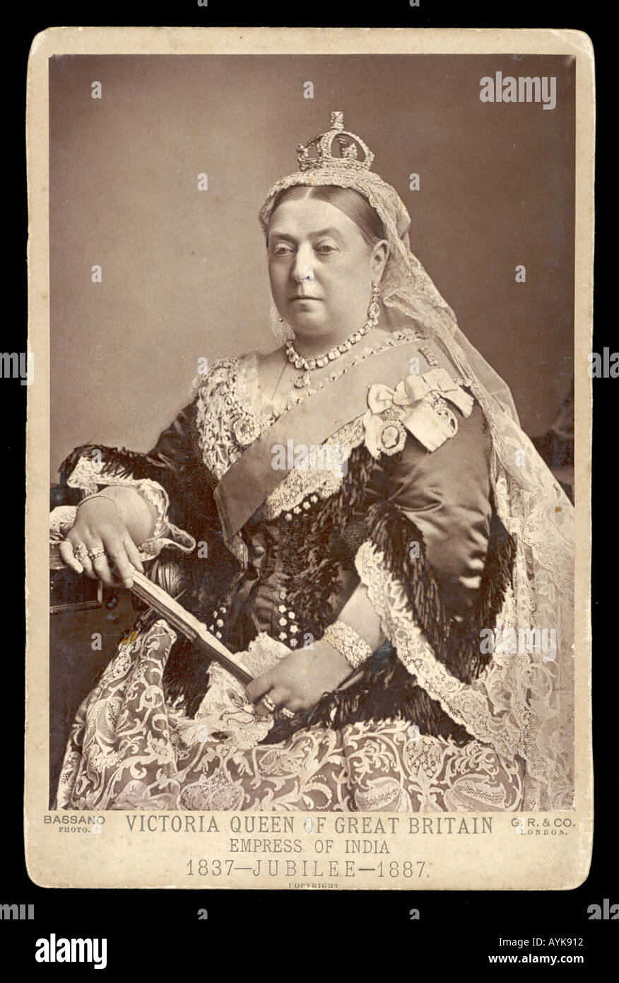Queen victoria 1819 1901 as empress india hi-res stock photography and ...