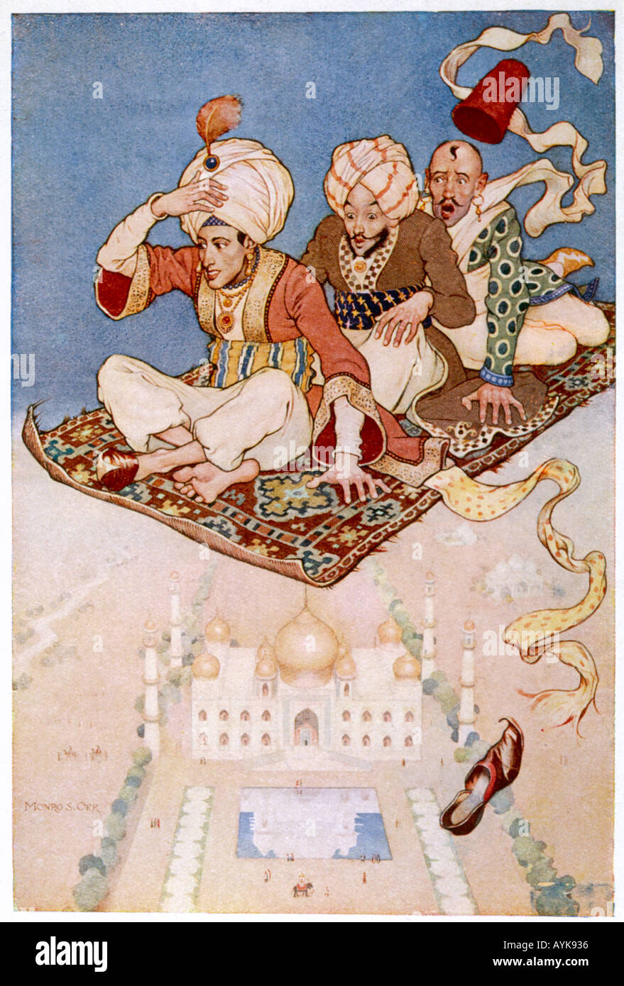 Arabian nights magic carpet hi-res stock photography and images - Alamy