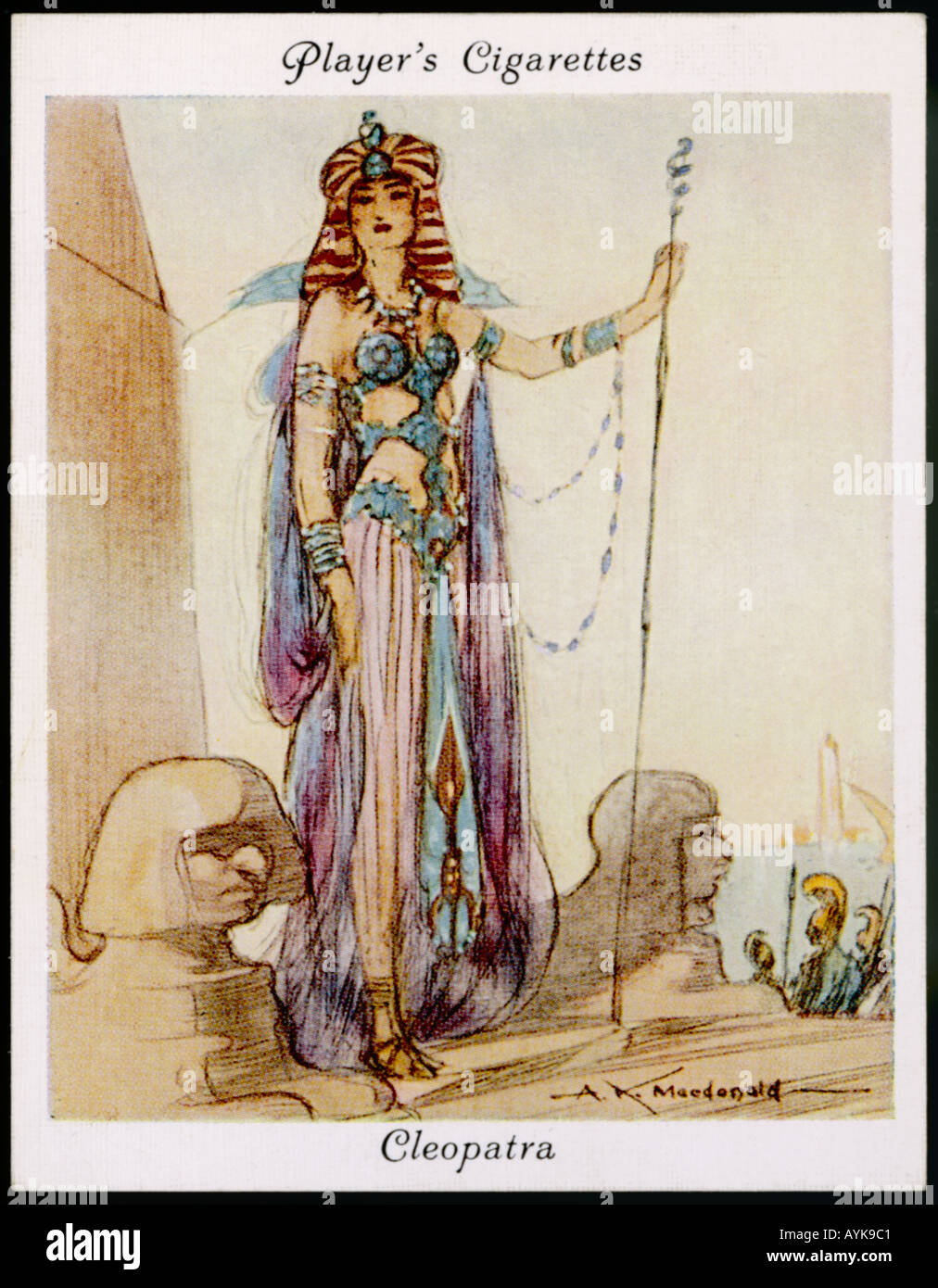 Queen cleopatra vii of egypt hi-res stock photography and images - Alamy