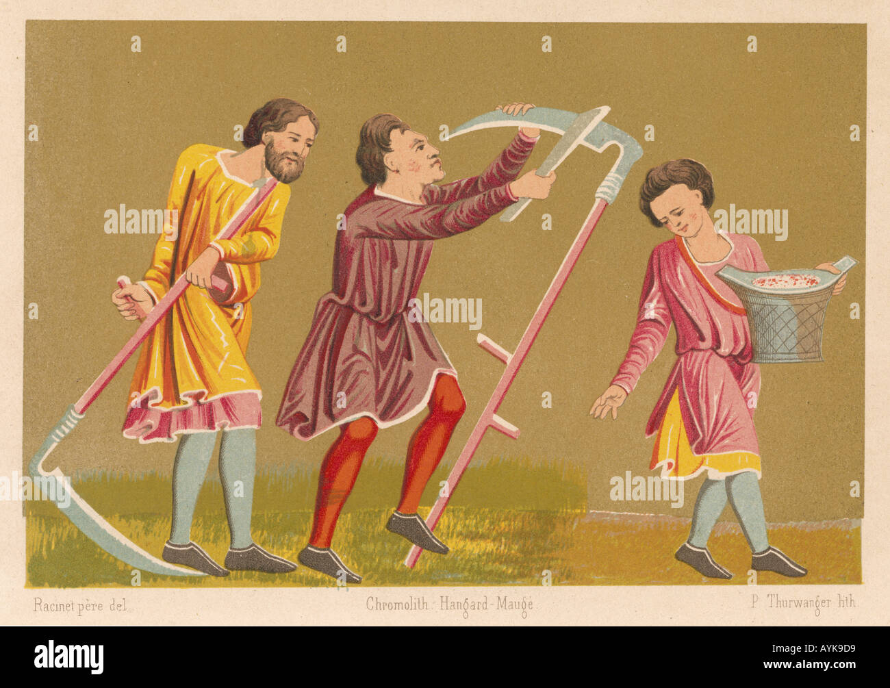 Scything High Resolution Stock Photography and Images - Alamy