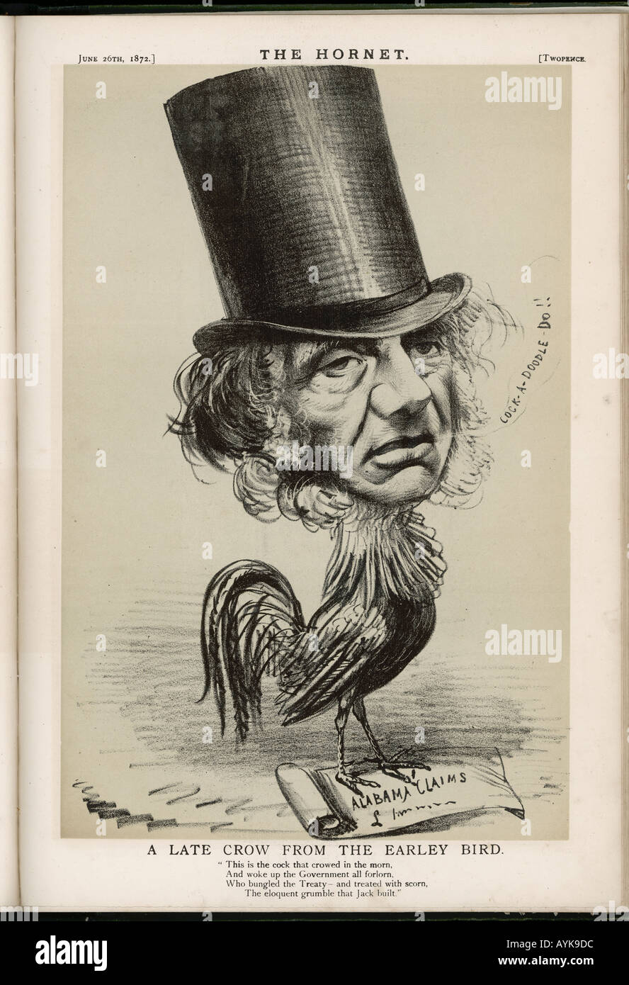 Lord John Russell 1872 Stock Photo - Alamy